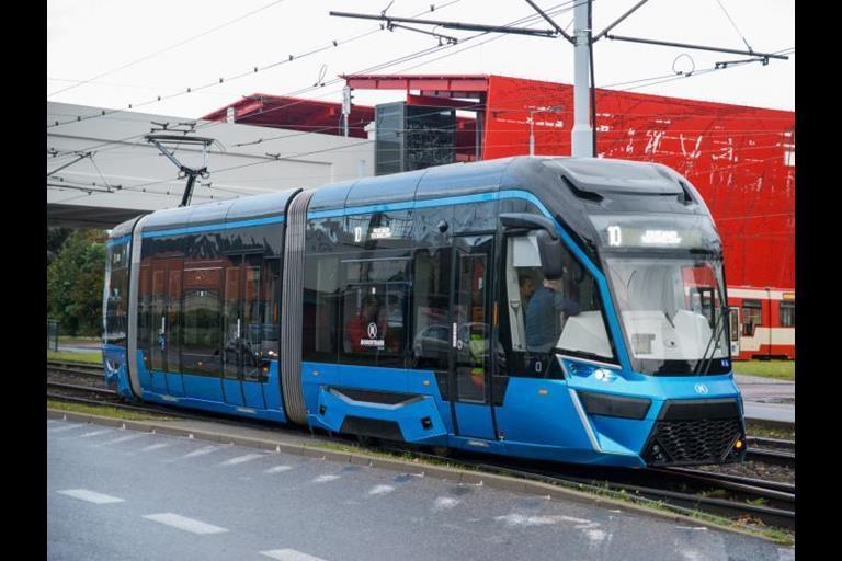 Moderus Gamma on test in Gdańsk | News | Railway Gazette International